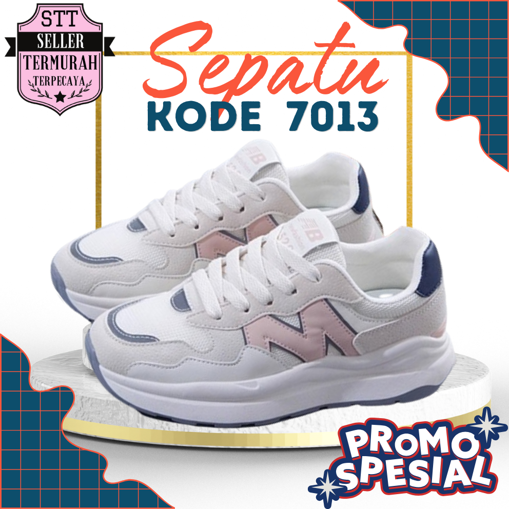 Jual STT Sepatu Sneakers Kode 7013 Wanita Korea Olahraga Sepatu OOTD ...