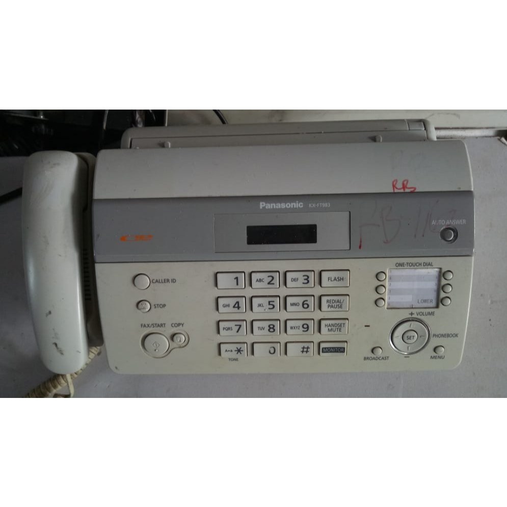 Jual Mesin FAX Panasonic KX-FT983 - Ex. Kantor Normal | Shopee Indonesia