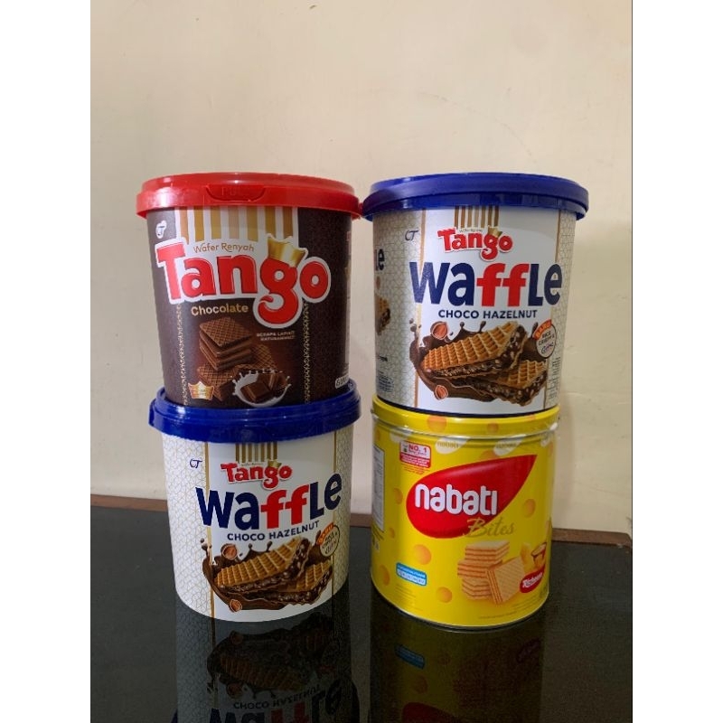 Jual TANGO WAFER/NABATI KEJU/NABATI COKLAT/TANGGO WAFFLE JAR/TANGO ...