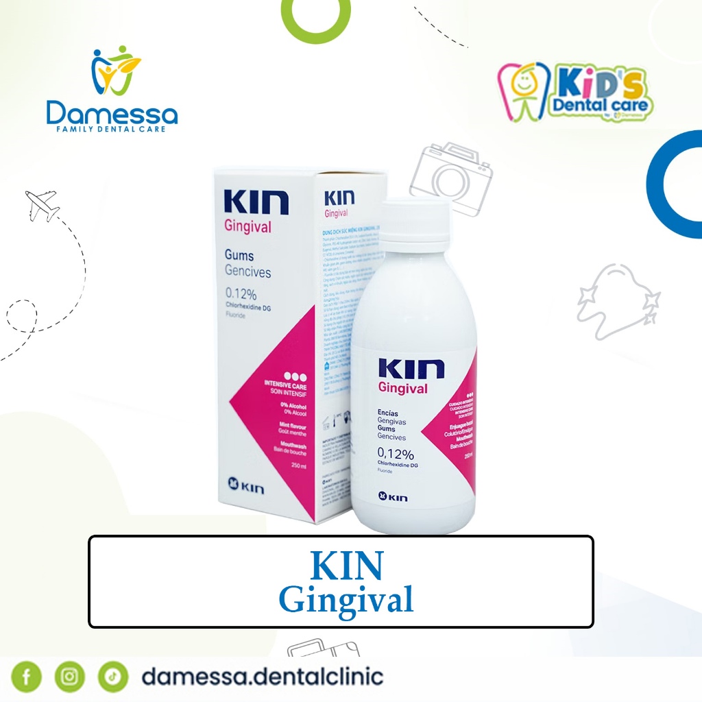 Jual KIN GINGIVAL MOUTHWASH 250 ML | Shopee Indonesia