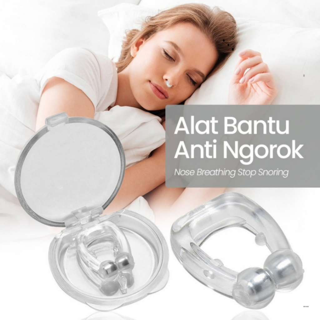 Jual Alat Anti Ngorok Dengkur Magnet - Snore Stopper - Nose Breathing ...