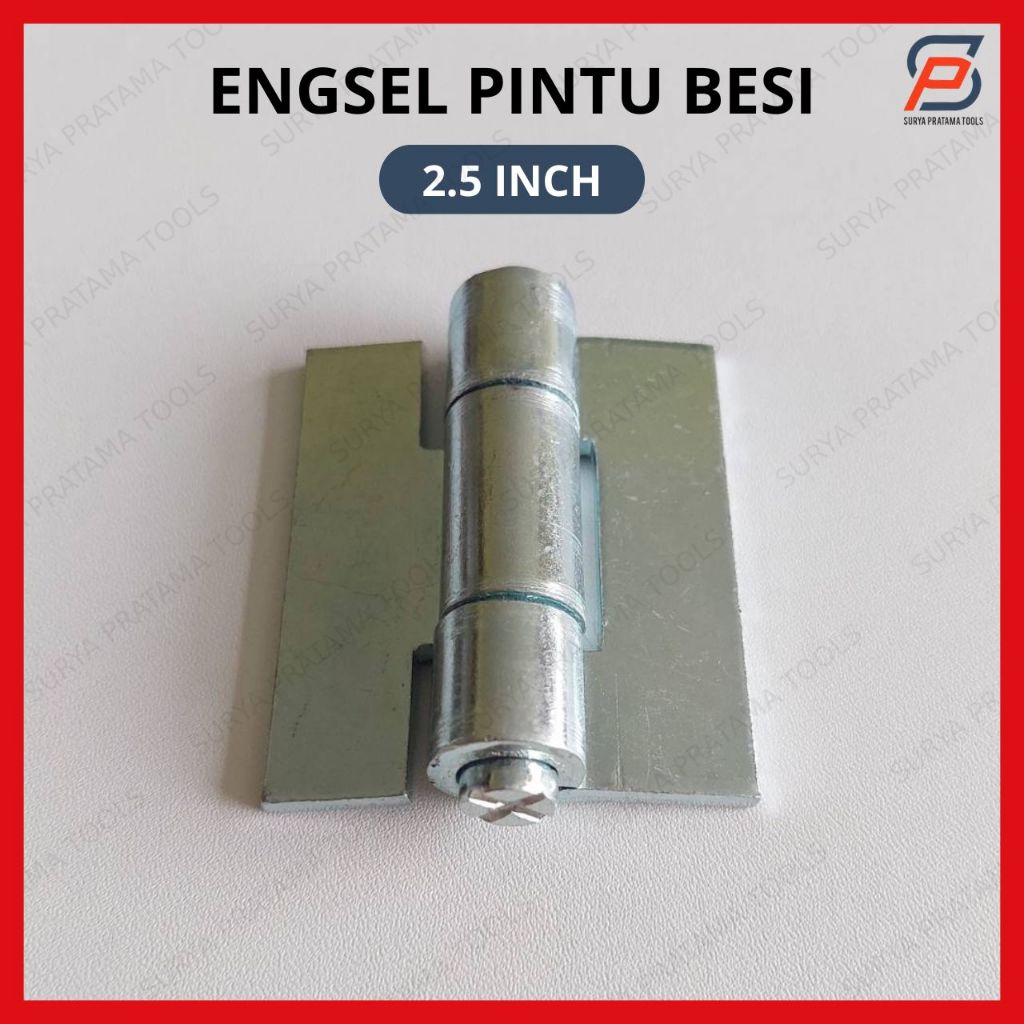 Jual Engsel Pintu Besi Tebal 2.5" Engsel Las Holo Tanpa Lubang 2.5 Inch ...