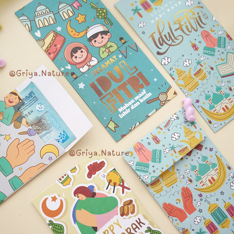 Jual [COD] GRIYA NATURE | Amplop Lebaran BESAR Premium Tanpa Lipat Uang ...