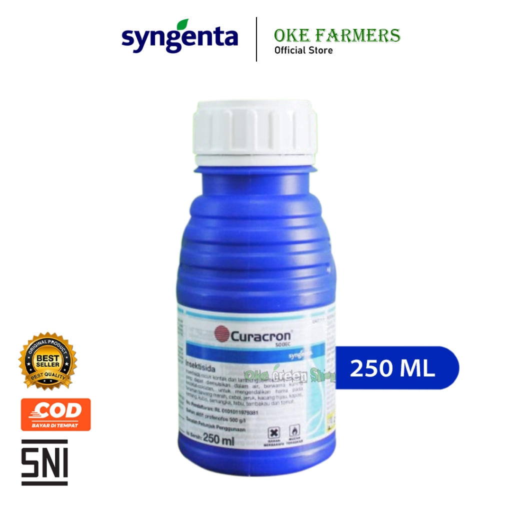 Jual Curacron 500EC 250ml Insektisida Pembasmi Hama Kutu Ulat Lalat ...