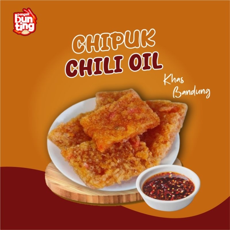 Jual Chipuk Goreng Sambal Chili Oil ( Cemilan Khas Bandung ) | Shopee ...