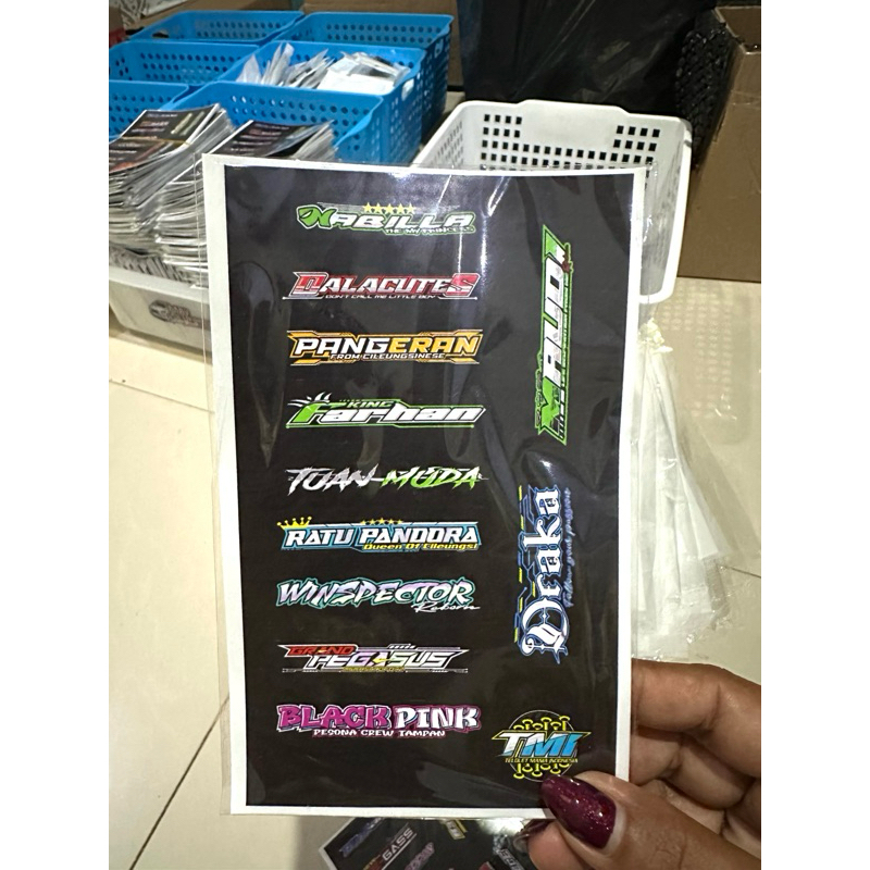 Jual stiker julukan nama bus | Shopee Indonesia