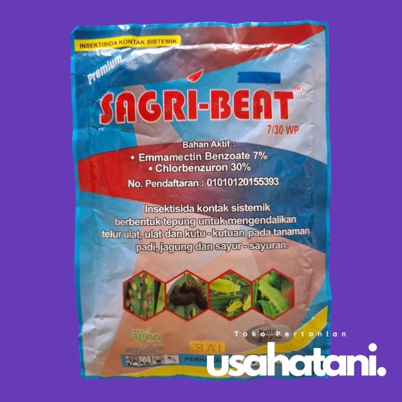Jual SAGRI-BEAT (SAGRIBEAT/SAGRI BEAT) 7/30WP 80 Gram Insektisida ...