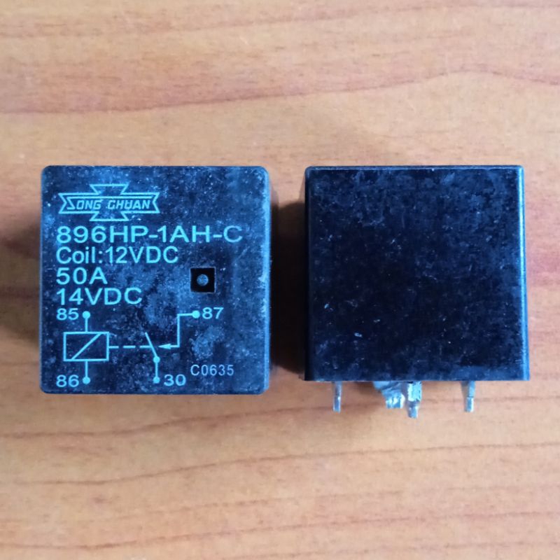 Jual Relay SONG CHUAN 12V 50A 4 Pin | Shopee Indonesia