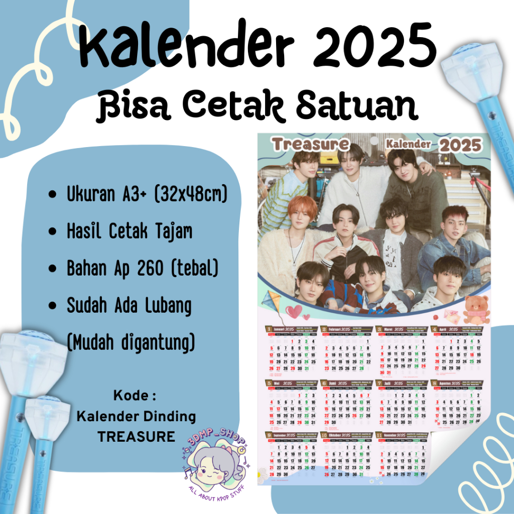 Jual Kalender Treasure 2025 kpop The First Step | Shopee Indonesia