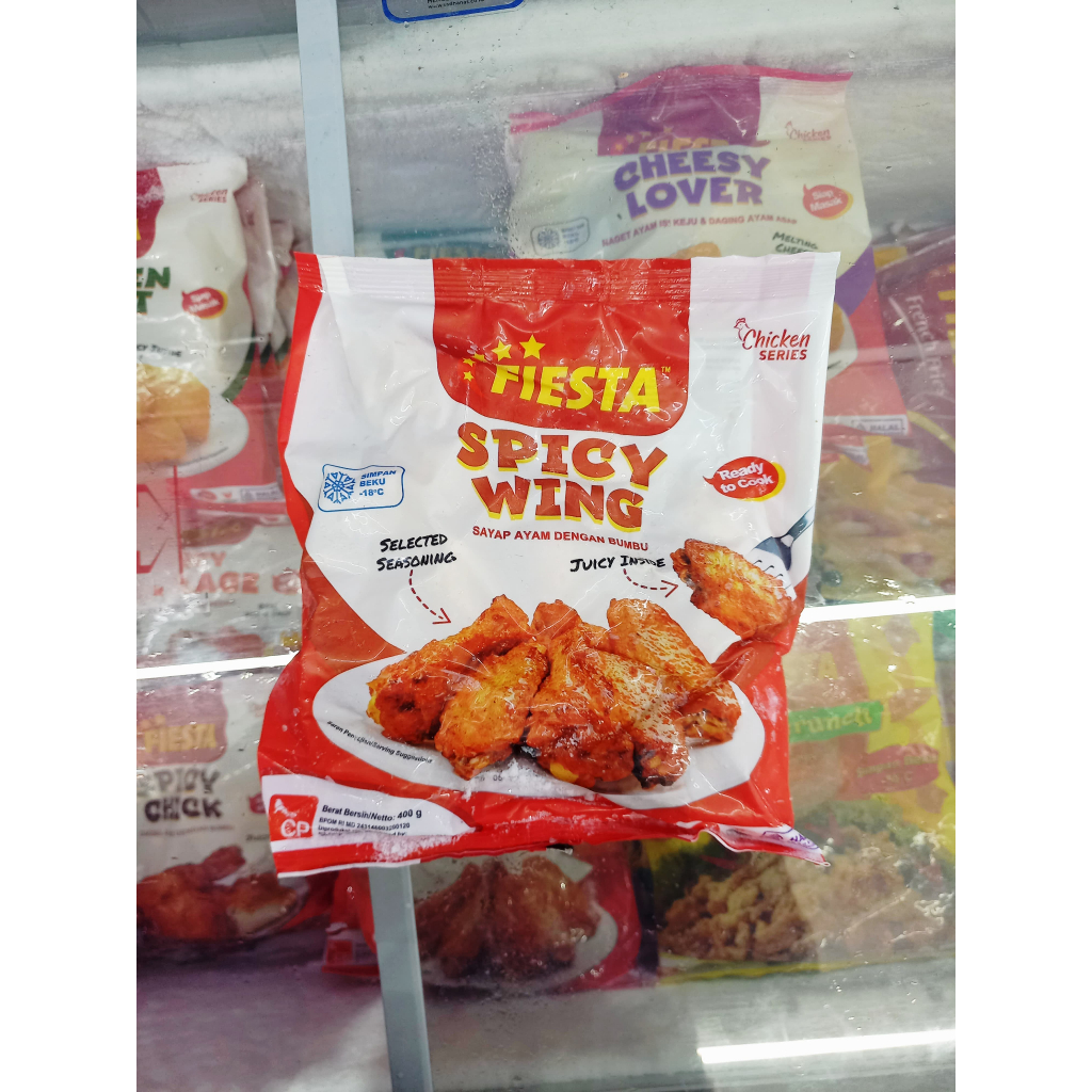 Jual Frozenfood FIESTA Spicy Wing 400gr | Shopee Indonesia