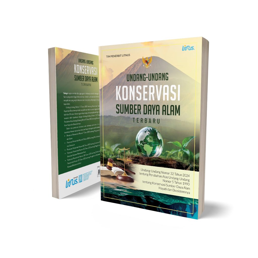 Jual Buku Undang Undang Konservasi Sumber Daya Alam Terbaru ORIGINAL | Shopee Indonesia