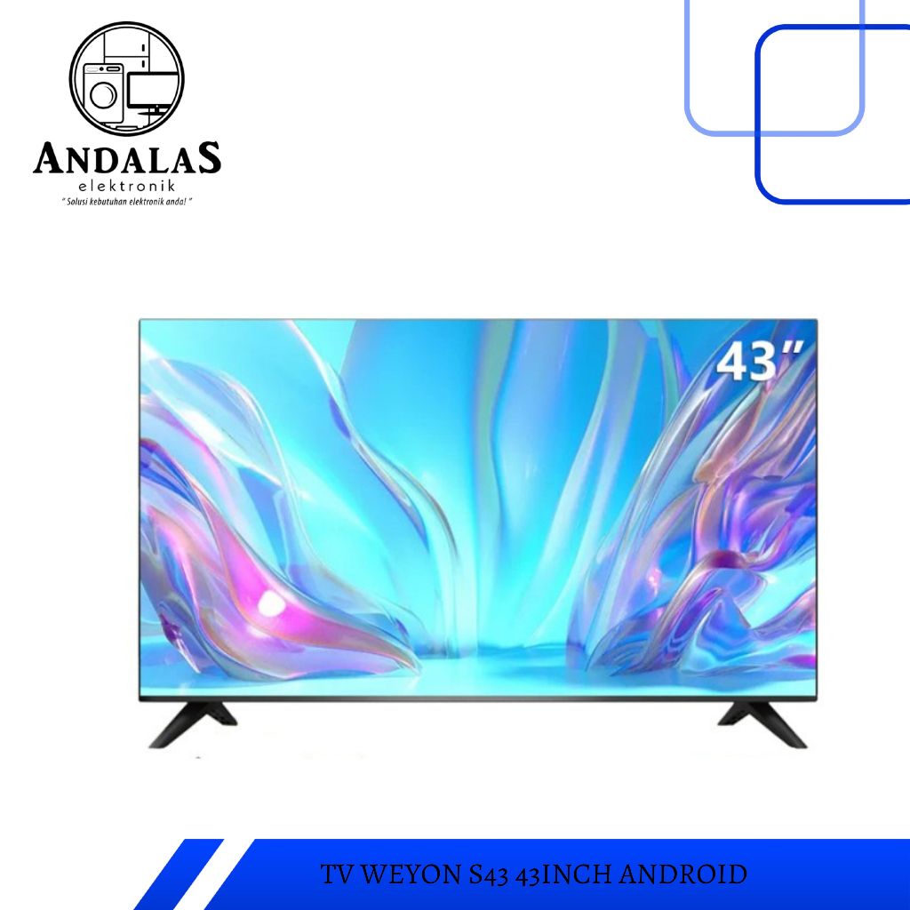 Jual TV LED WEYON 43 inch Smart Digital Led TV Android TV FHD WY-S43 S43 | Shopee Indonesia