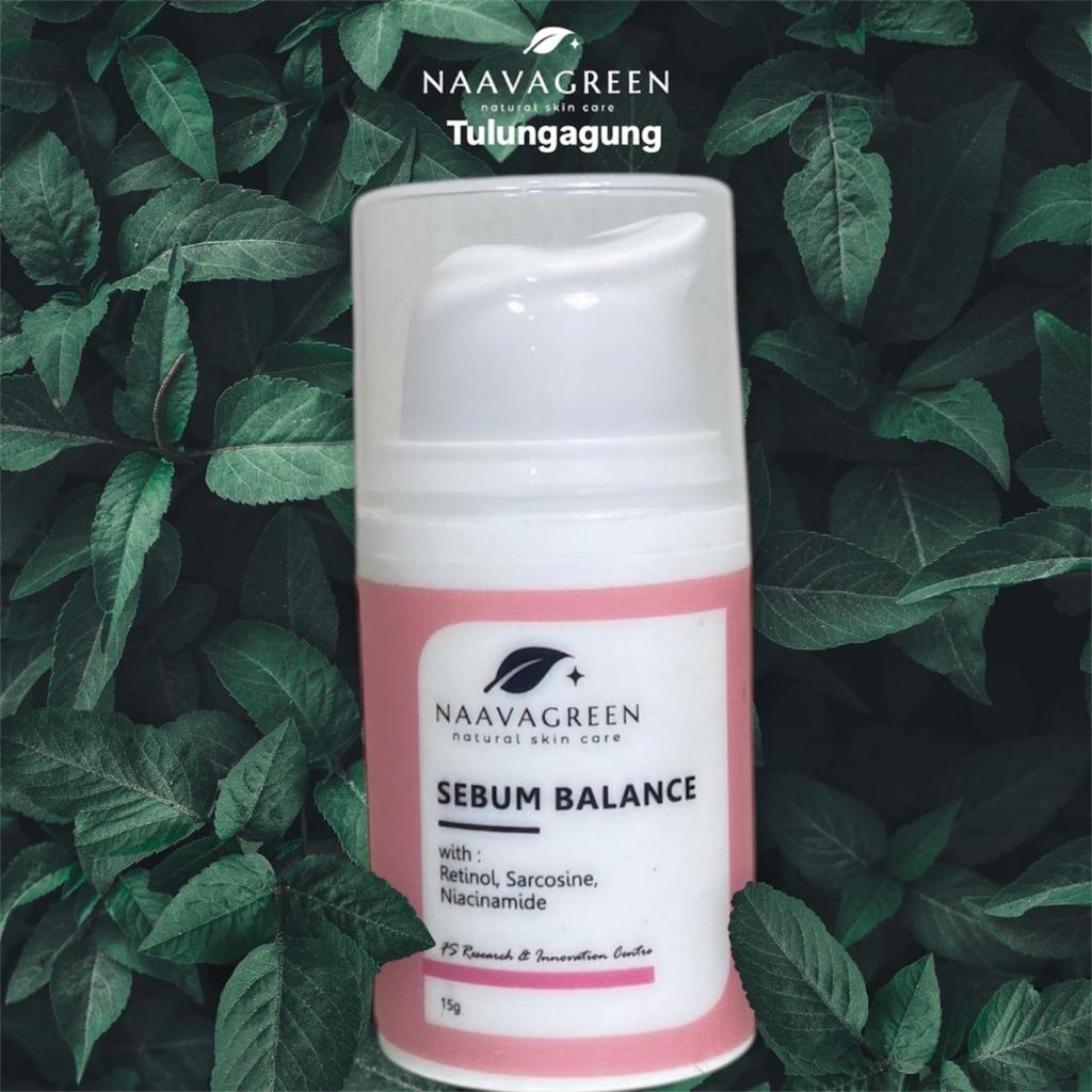 Jual NAAVAGREEN Sebum Balance Cream - Mengurangi produksi sebum dan menghilangkan sel kulit mati ...