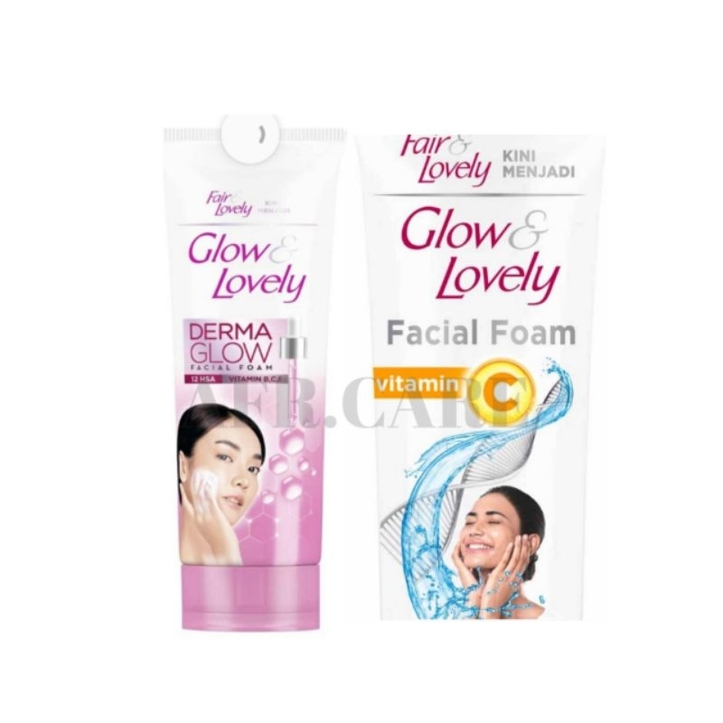 Jual Glow & Lovely derma glow Facial Foam 100ml | Shopee Indonesia