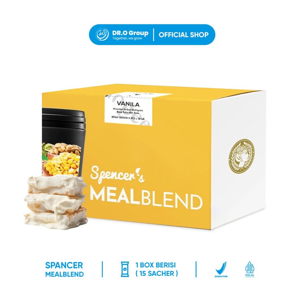Jual Spencer's MealBlend (1 Box Vanilla) - Sarapan Diet/ Protein Tinggi ...