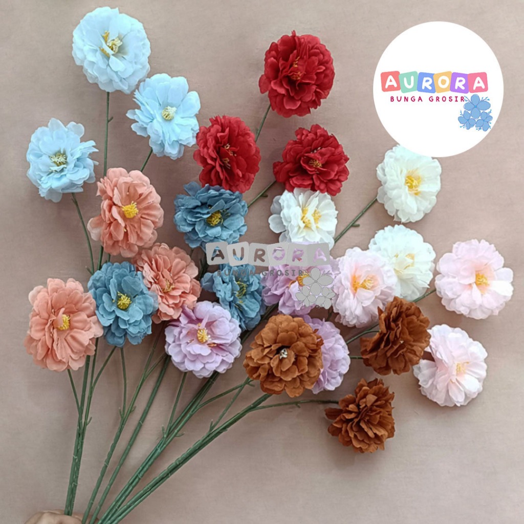 Jual Artificial Hibiscus Premium Bunga Dekorasi Wedding Bunga Plastik ...