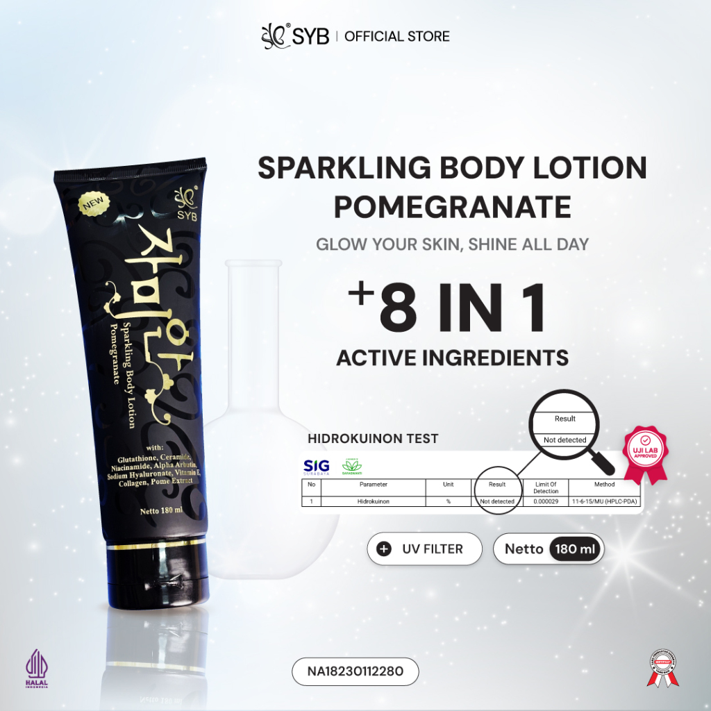 Jual SPARKLING BODY LOTION POMEGRANATE SYB | Shopee Indonesia