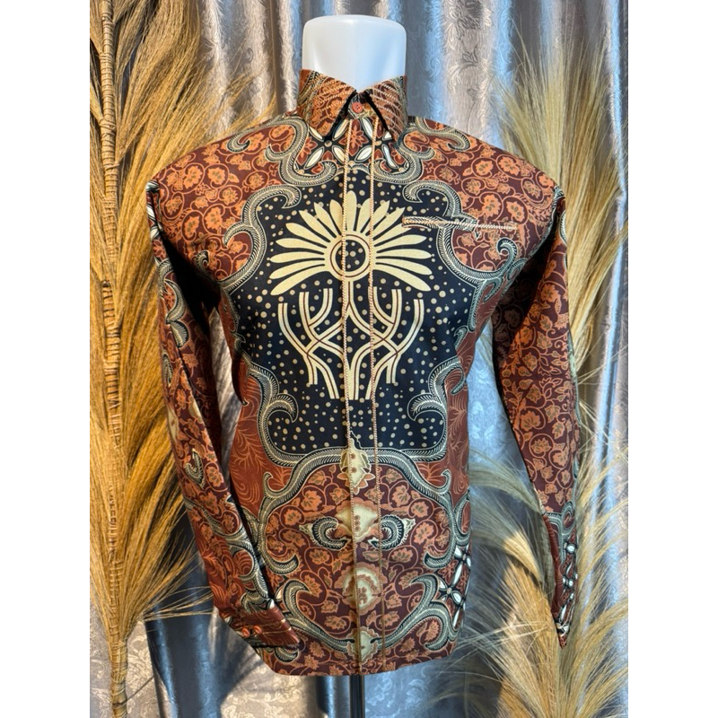 Jual KEMEJA BATIK KATUN SMOCK FULL FURING TRICOT REGULER | Shopee Indonesia