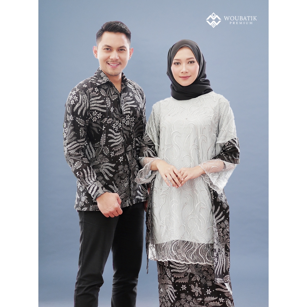 Jual WOUBATIK - Kebaya dan Kemeja Couple KP 118 | Shopee Indonesia