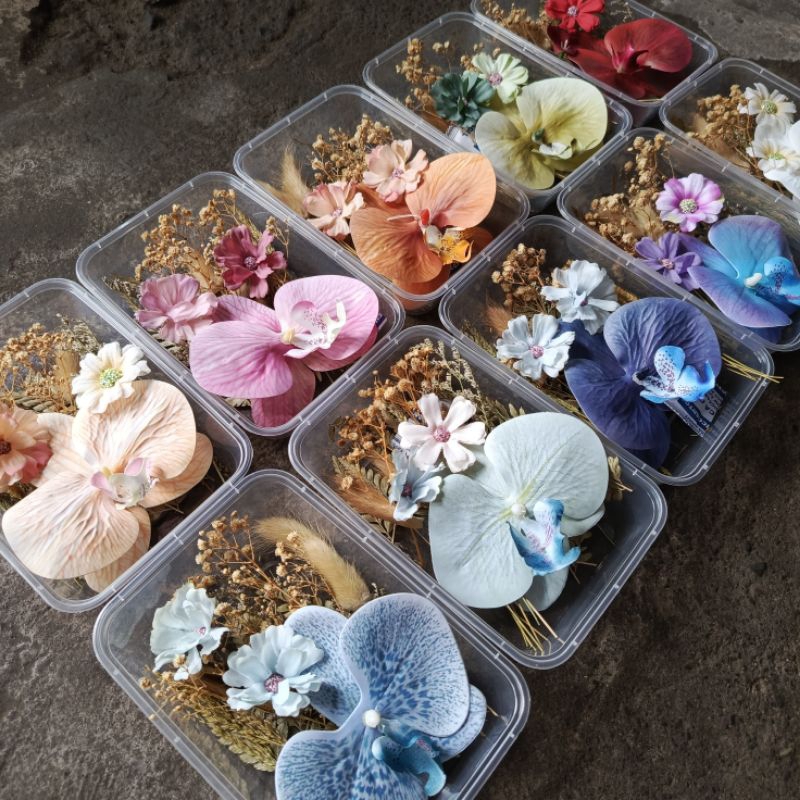 Jual PAKET BUNGA ANGGREK hiasan mahar bunga mahar bunga kerajinan ...