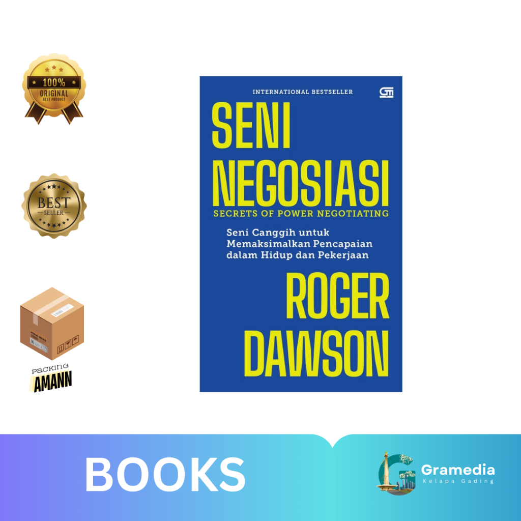 Jual Gramedia MKG - Buku Seni Negosiasi: Secrets of Power Negotiating ...
