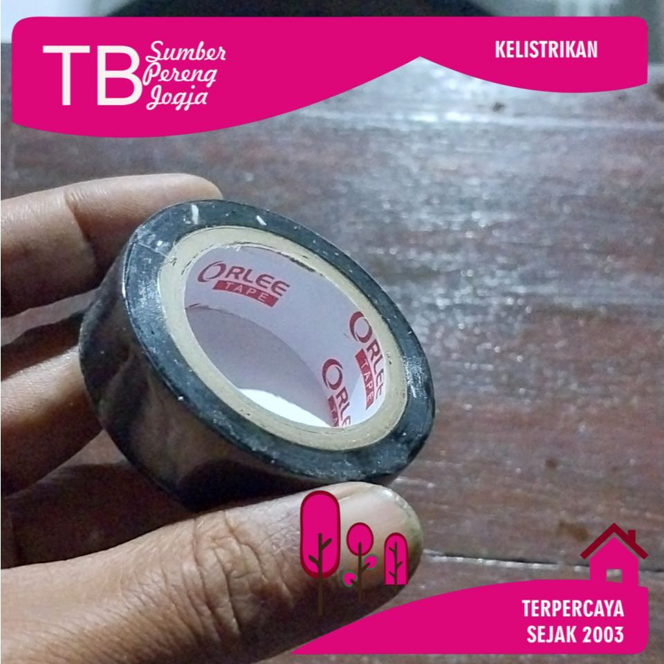 Jual Isolasi Listrik Orlee 1 Pcs / Vinyl Electronic Tape | Shopee Indonesia