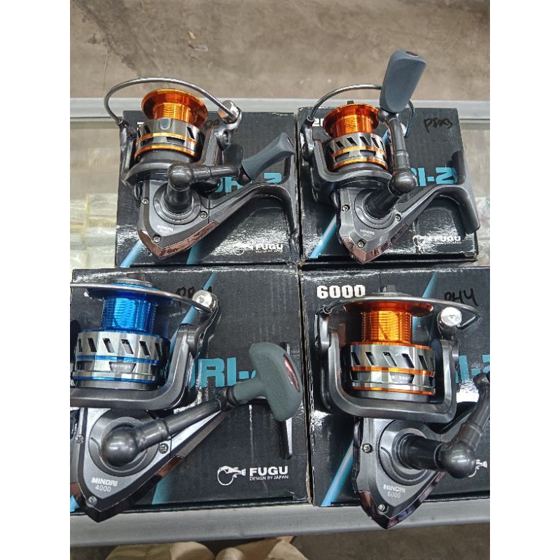 Jual Reel Fugu Minori ukuran 800,2000,3000,4000,dan 6000 (bisa cod) | Shopee Indonesia