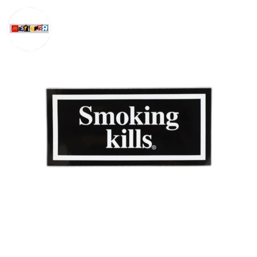 Jual sticker Smoking Kills FR2 logo stiker fuckingrabbit Japan | Shopee ...