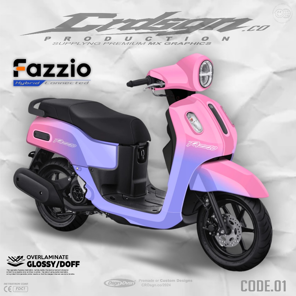 Jual Sticker Decal Fazzio Full Body Premium Dekal Stiker Ful Fazzio New ...