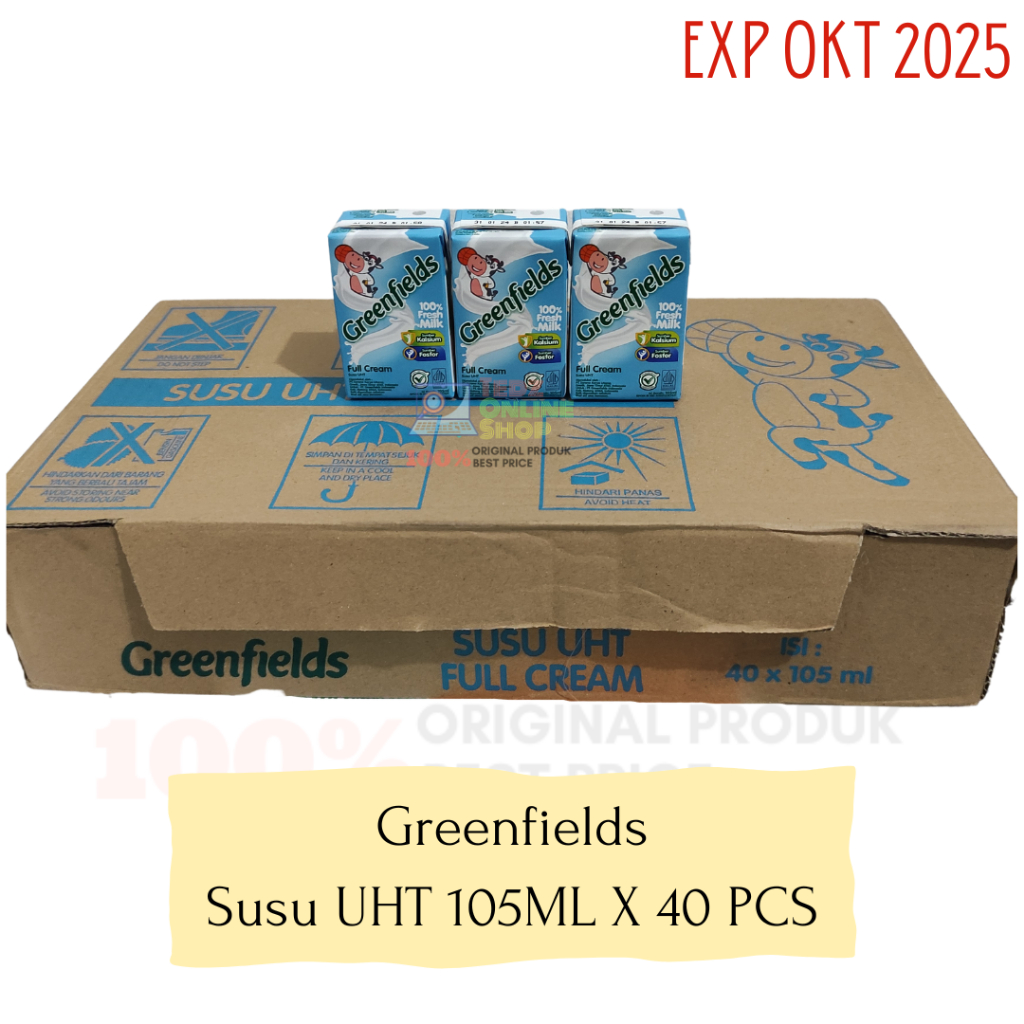 Jual Greenfields Susu UHT 105ML X 40PCS | Shopee Indonesia