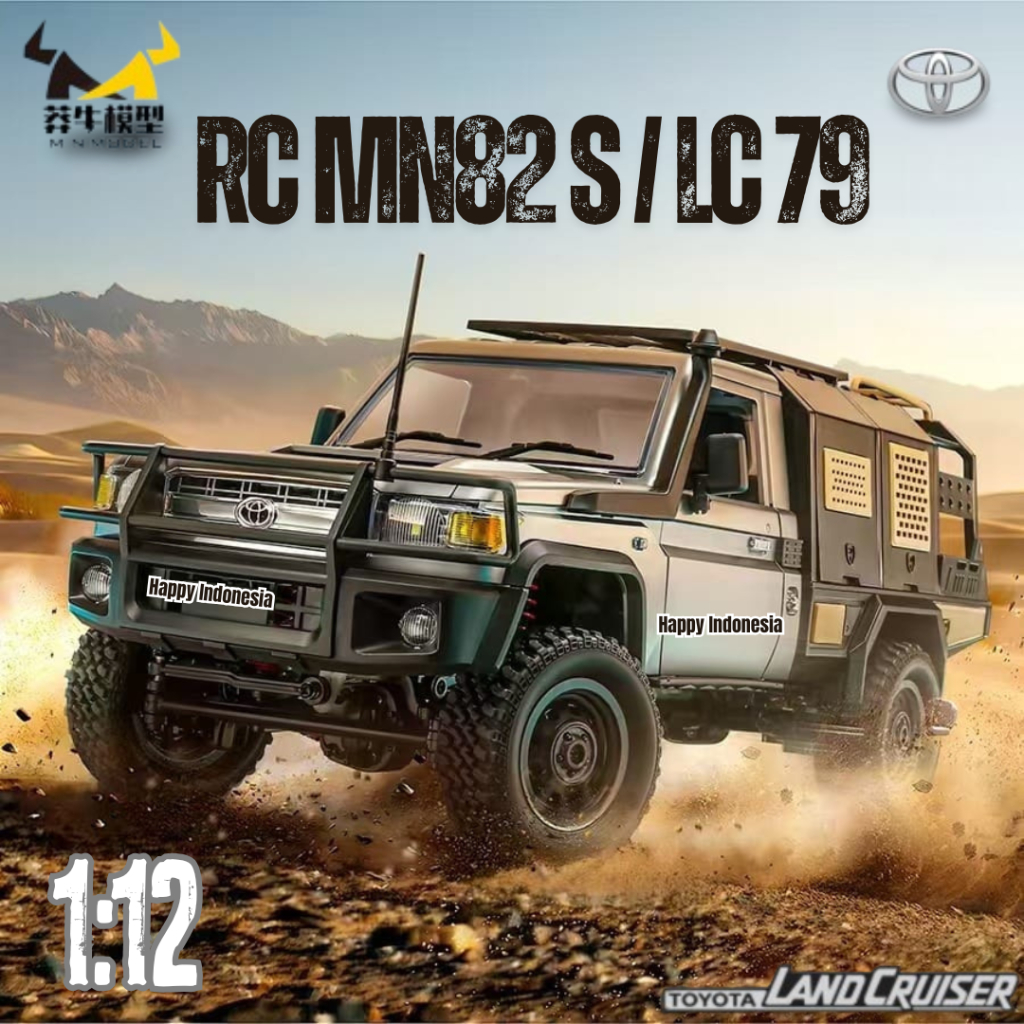 Jual RC Car Mobil Land Cruiser MN82 MN82 Pro MN82S LC79 1/12 4WD ...