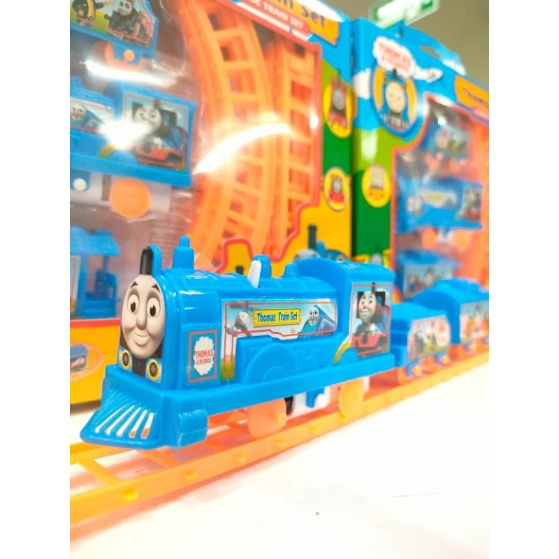 Jual (GOGO TOYS) MAINAN KERETA API ELEKTRIK BERKARAKTER LENGKAP DENGAN ...