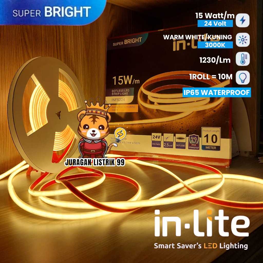 Jual INLITE - LAMPU LED STRIP DOTLESS DC 24V INFS224 / LED STRIP ...