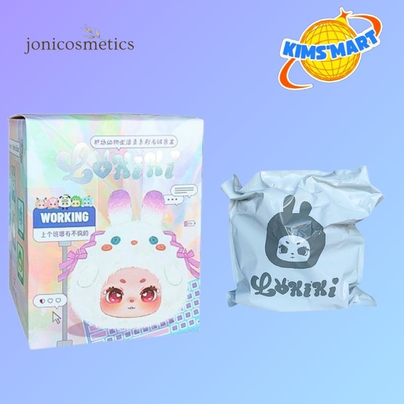 Jual LOKIKI - Animal Life At Working Series Plush Doll Blind Box ...