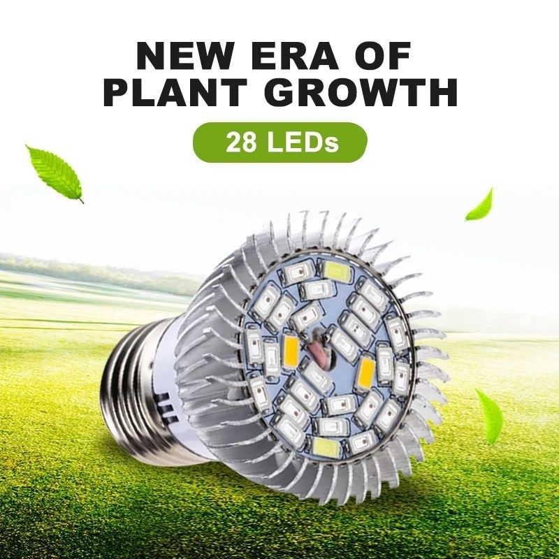 Jual lampu cahaya UV tanaman tumbuhan hidroponik LED grow light indoor plant growth lampu ...