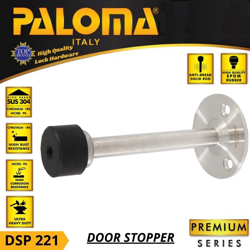 Jual Penahan Pintu PALOMA DSP 221 Door Stop Dinding / Stopper Wall ...