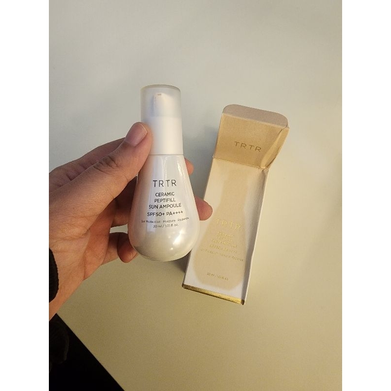 Jual TRR Ceramic Pepteffill Sun Ampoule SPF50 + PA+++ | Shopee Indonesia