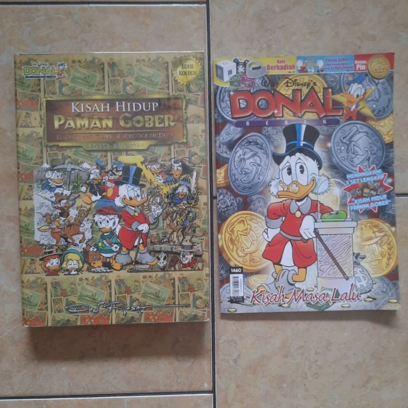 Jual Komik Donal Bebek 1460 Kisah Masa Lalu + Kisah Hidup Paman Gober Edisi Bundel Koleksi ...