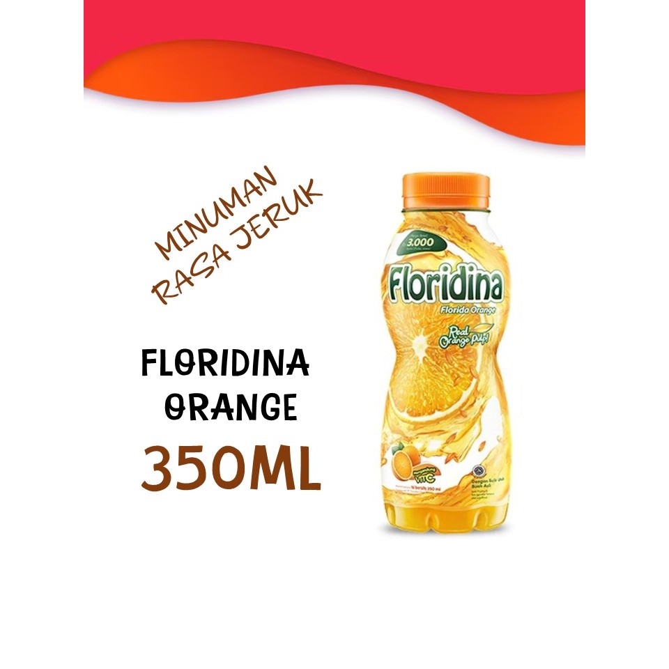 Jual Floridina Orange Minuman Botol Rasa Jeruk 350 ml | Shopee Indonesia