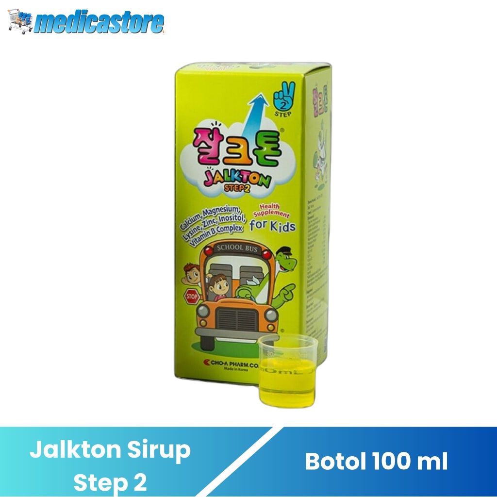 Jual Jalkton Sirup Step 2 100 ml - Multivitamin Anak Umur 7 Tahun ...