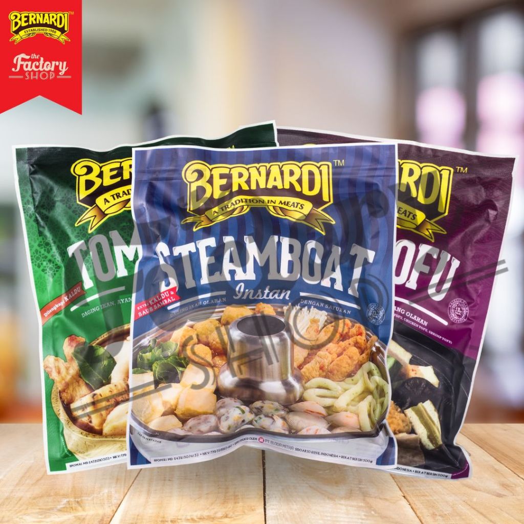 Jual Bernardi Instan Steamboat Yong tofu Tomyum Tom yum | Shopee Indonesia