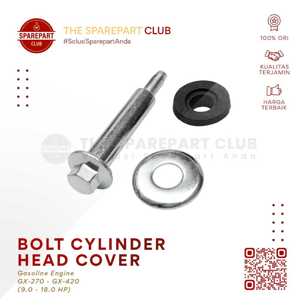 Jual Baut Bonet Bonnet Engine GX270 GX 270 390 420 - Bolt Stud Cylinder ...