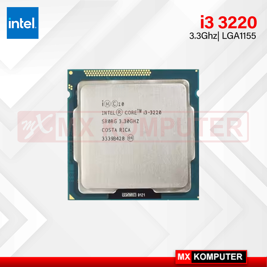 Jual Processor Intel i3 3220 Tray LGA 1155 3.3GHz | Shopee Indonesia