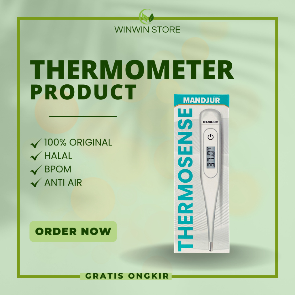 Jual Thermometer Digital Mandjur Thermosense | Shopee Indonesia
