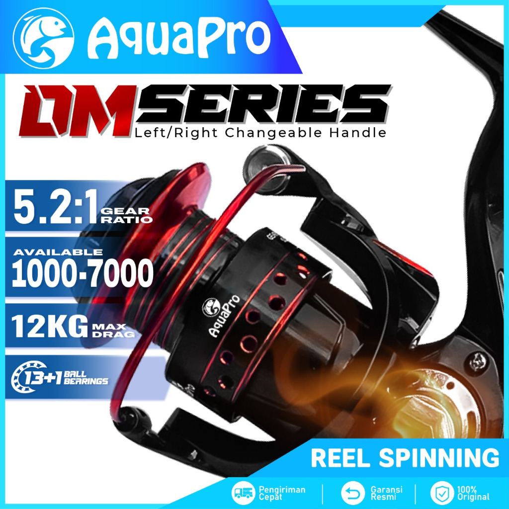 Jual Aquapro Reel Pancing Putar Rell Rill Pancing Katrol Kerekan ...
