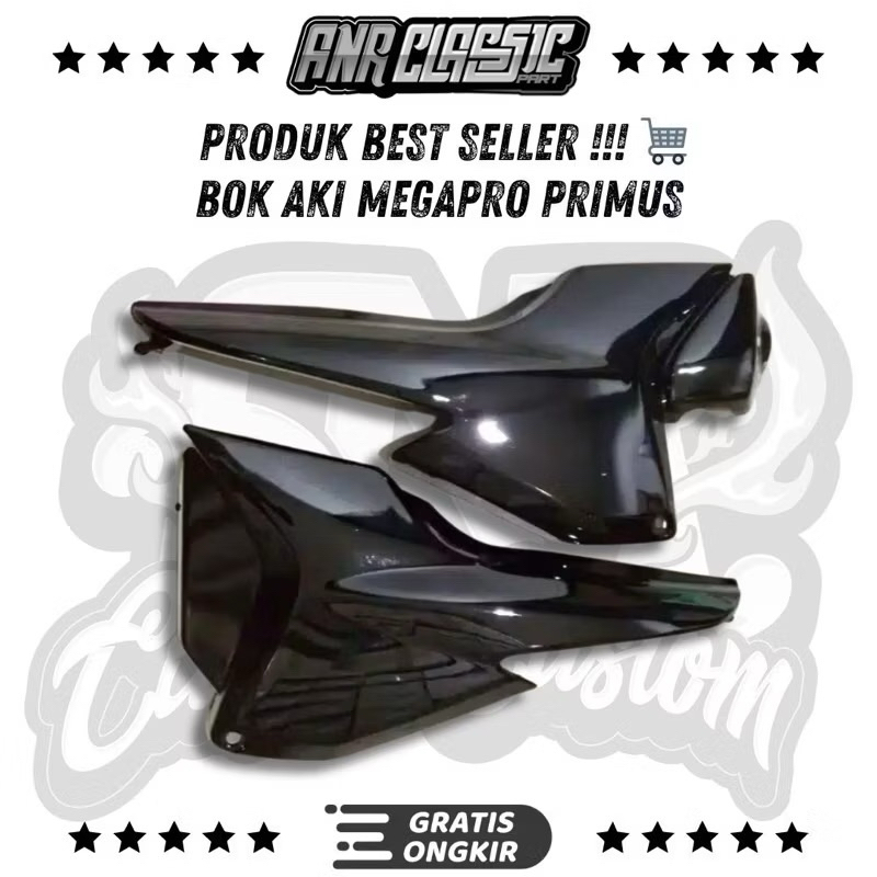 Jual COD BOK Aki Tutup Aki HONDA MEGAPRO MP PRIMUS Warna Hitam | Shopee ...