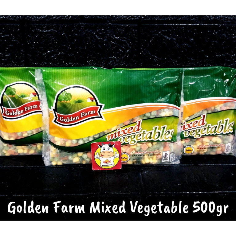 Jual GOLDEN FARM MIXED VEGETABLES 500GR/1000GR-FROZEN FOOD-BRONTZ JOGJA ...