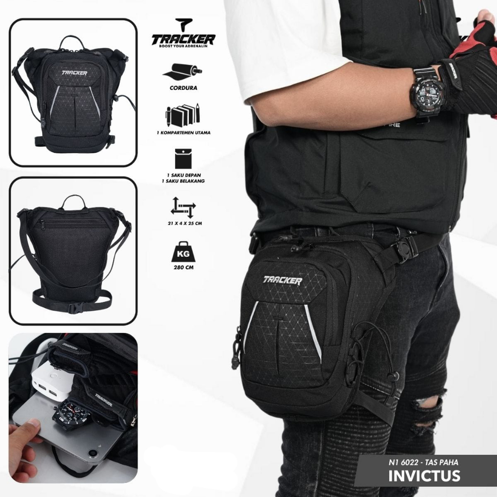 Jual Tracker Tas Paha / Selempang Ranger Track Premium Class | Shopee ...