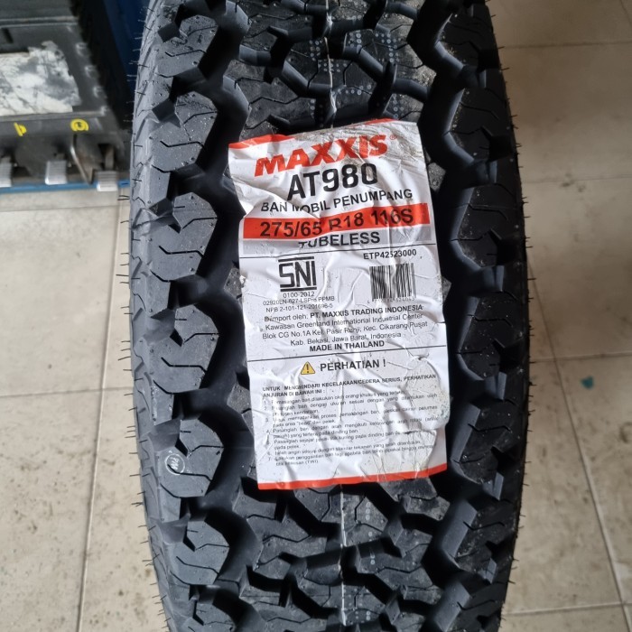 Jual Maxxis Bravo AT980 Ukuran 275/65 R18 8PR - Ban Mobil Pajero Sport ...