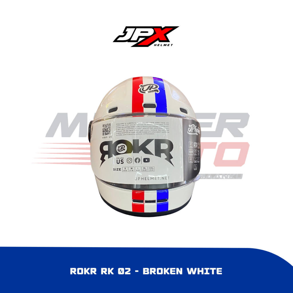 Jual Helm Full Face Retro JP ROKR RK 02 | Shopee Indonesia